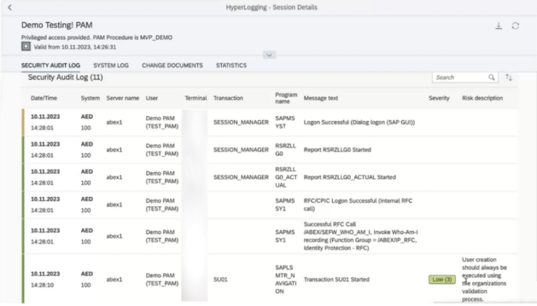 Privileged Access Management for SAP