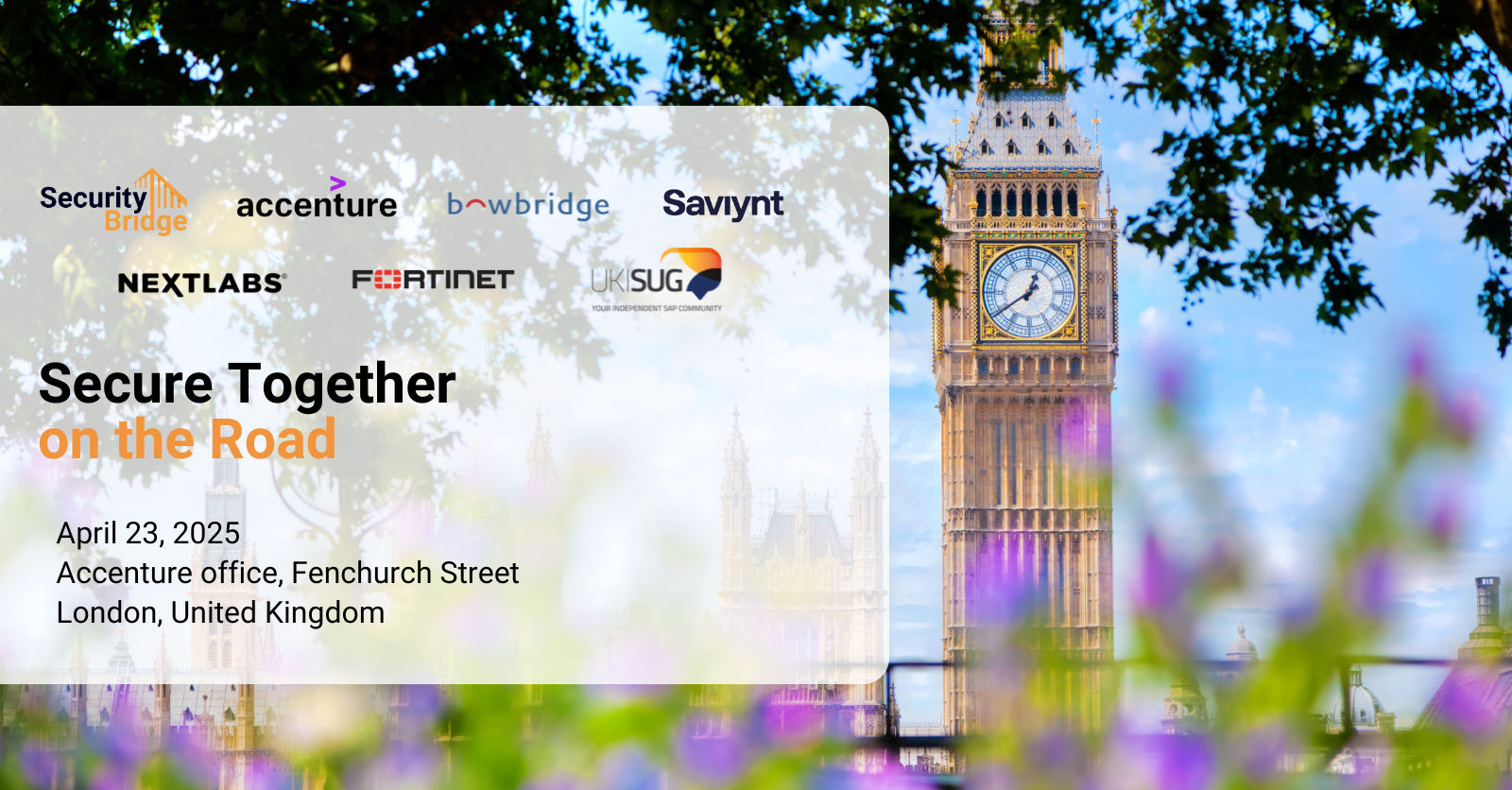 Secure Together London 2025 | SAP Security Event 2025